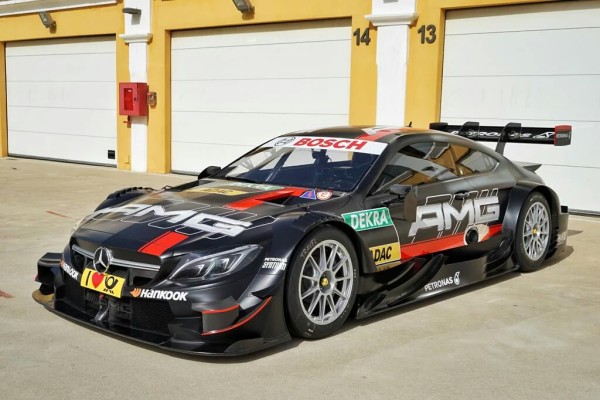 The new Mercedes C63 DTM takes to the track in Monteblanco ...