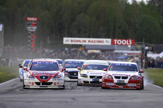 Double win for Rudholm at Gelleråsen - TouringCarTimes