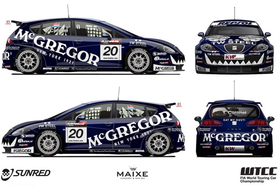 New livery for Tom Coronel revealed – TouringCarTimes