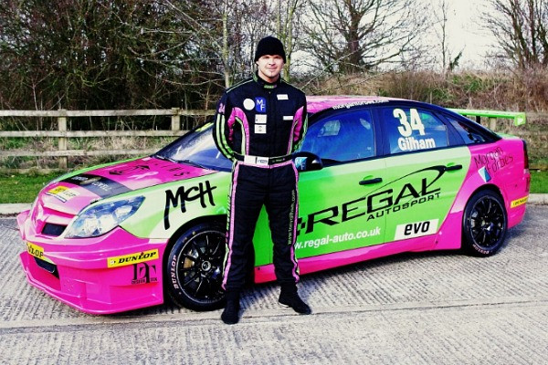 Tony Gilham’s pink and green Vectra revealed – TouringCarTimes