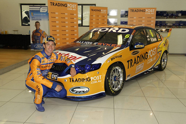 Will Davison’s 2012 Ford Falcon livery revealed – TouringCarTimes
