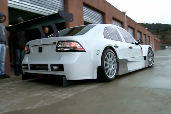 Video: TTA test Saab 9-3 in France – TouringCarTimes