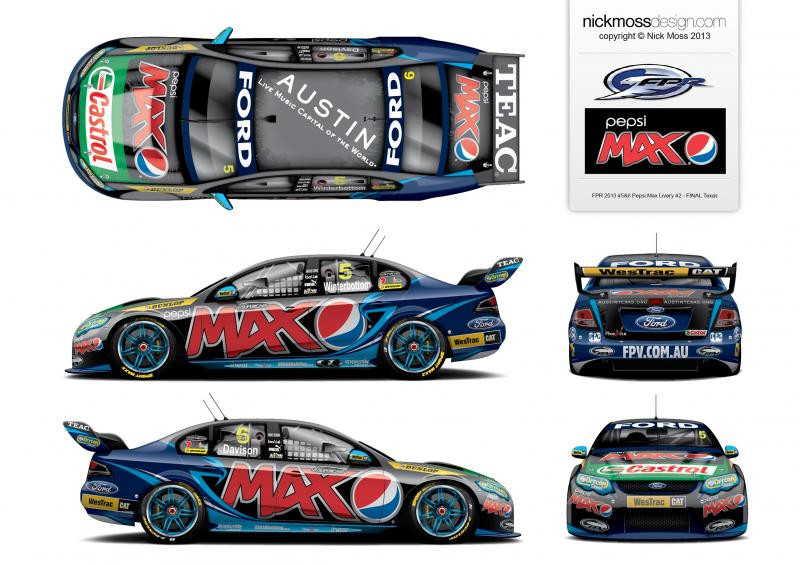 American liveries for V8 Supercars teams ahead of Austin – TouringCarTimes