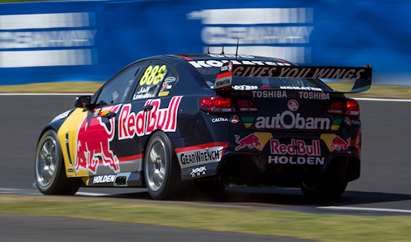 Warren Luff leads Triple Eight 1-2-3 in co-driver only FP4 ...