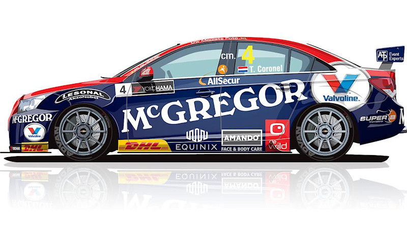 Tom Coronel reveals his Chevrolet’s 2014 livery – TouringCarTimes