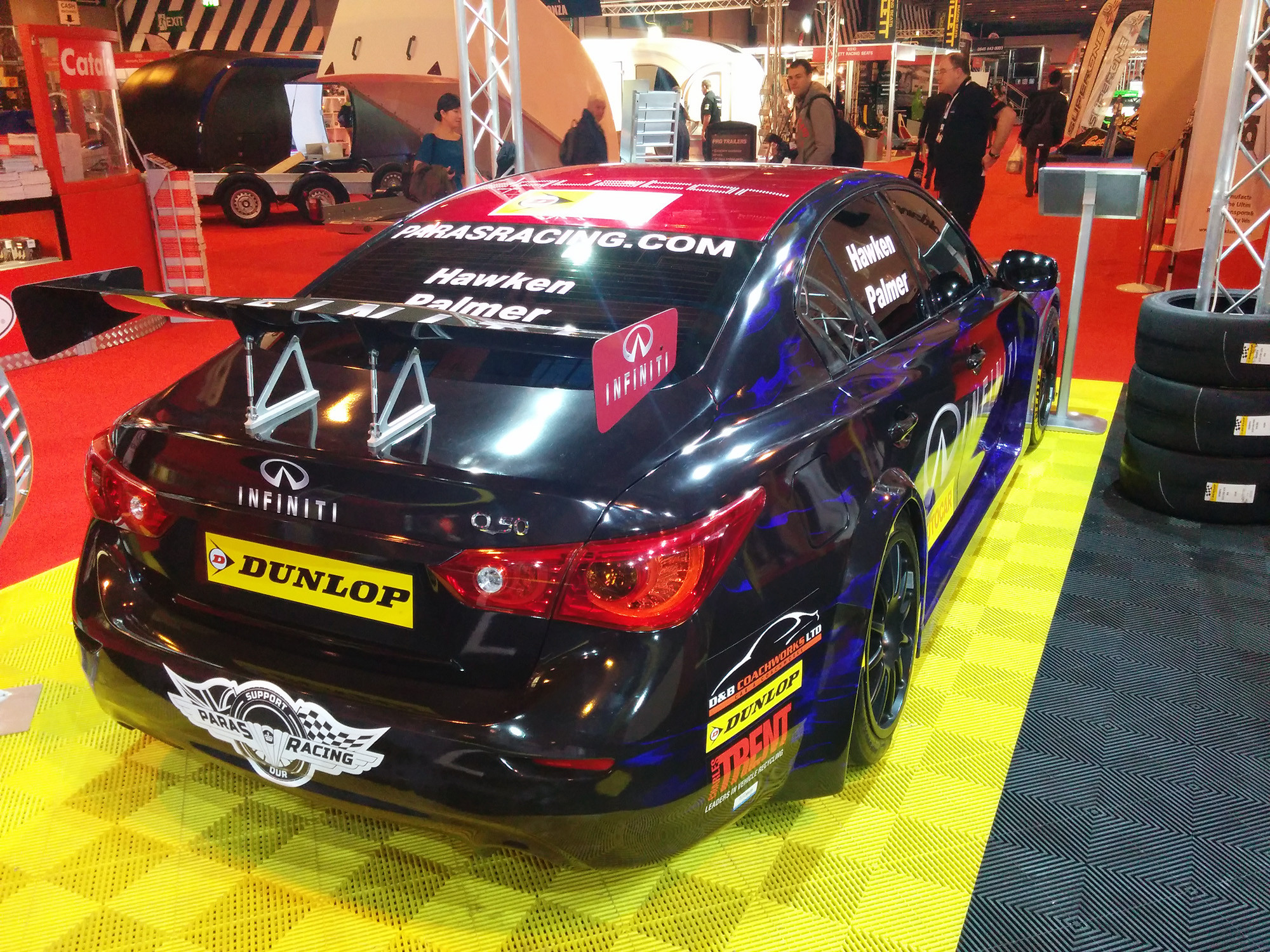 Final livery for Infiniti Q50 BTCC race car unveiled – TouringCarTimes