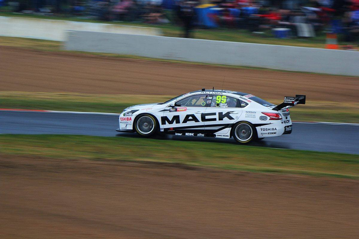James Moffat in the top five after being the guinea pig in Bathurst ...