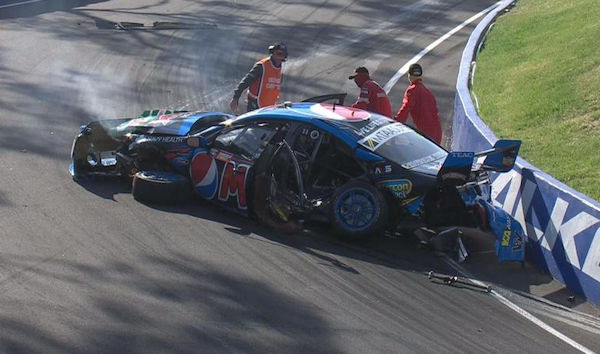 Qualifying postponed at Bathurst following heavy crash for Chaz Mostert ...