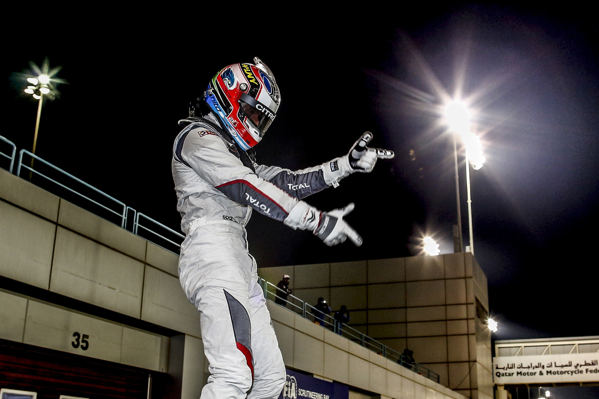 José María López celebrates record equalling tenth win in Qatar ...