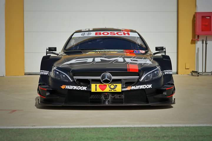 The new Mercedes C63 DTM takes to the track in Monteblanco ...