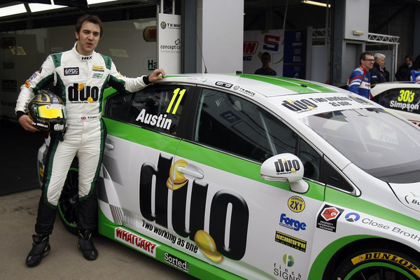 Rob Austin "over the moon" with media day test result - TouringCarTimes