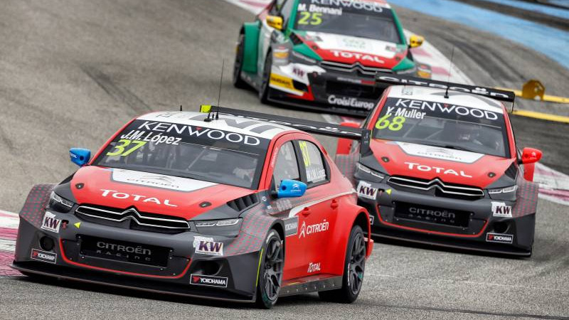 Citroën win the first MAC3 event by a whisker in France - TouringCarTimes