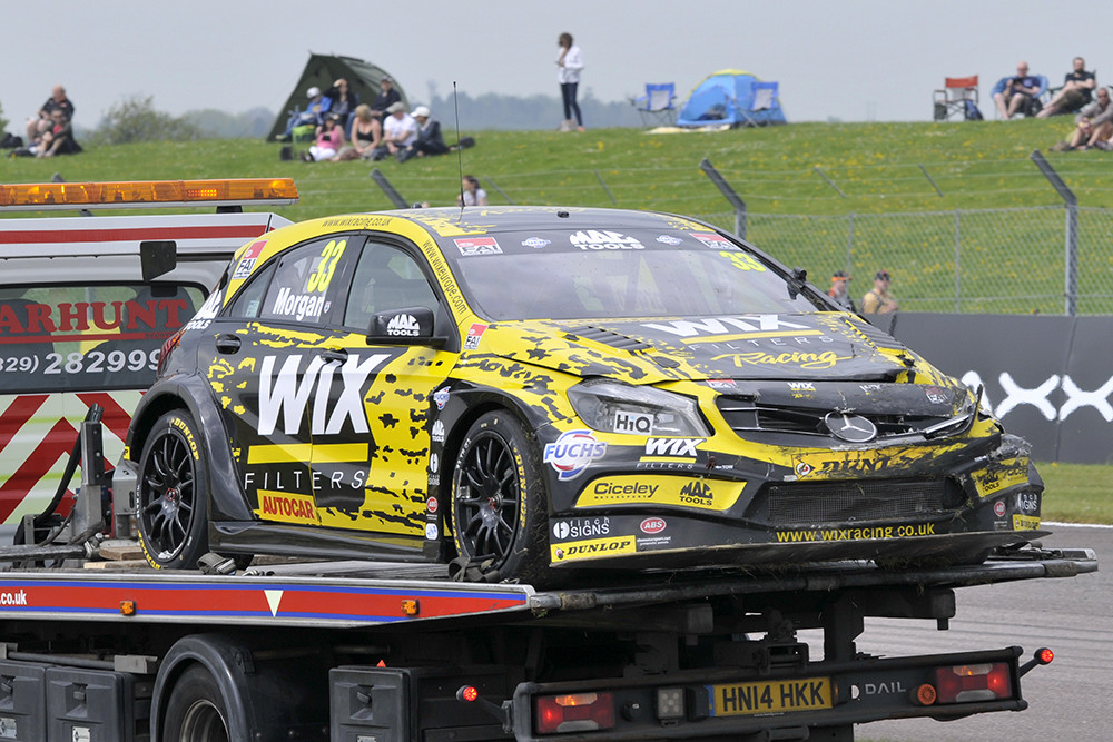 Adam Morgan escapes unscathed from practice accident – TouringCarTimes