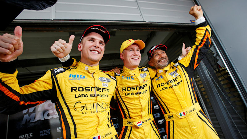 Lada drivers revel with best possible qualifying result at home ...