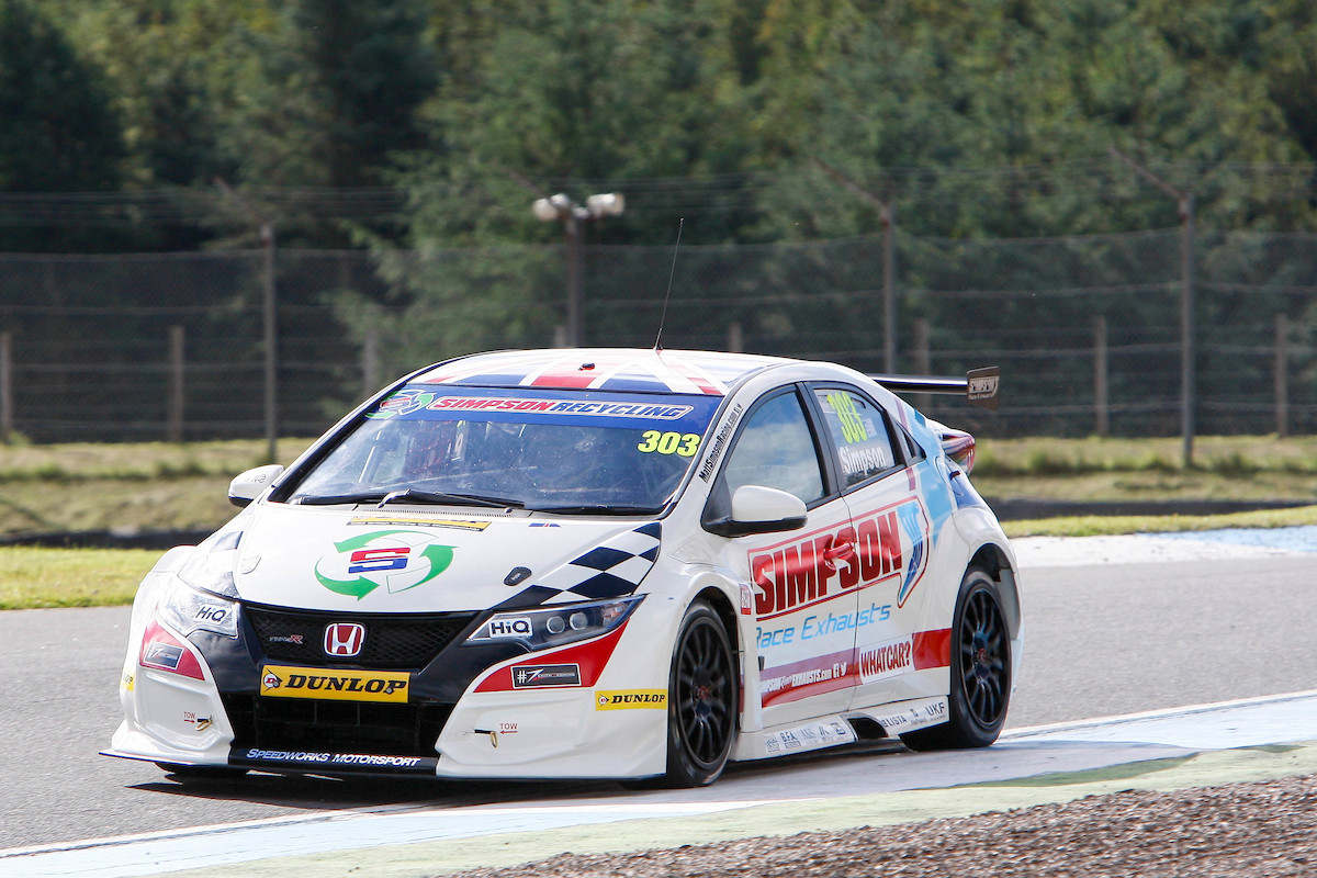 Matt Simpson joins Team Dynamics for 2017 season – TouringCarTimes