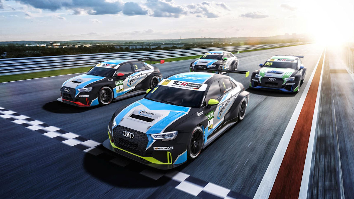 Target unveil liveries of their four Audi RS 3s for TCR Germany ...