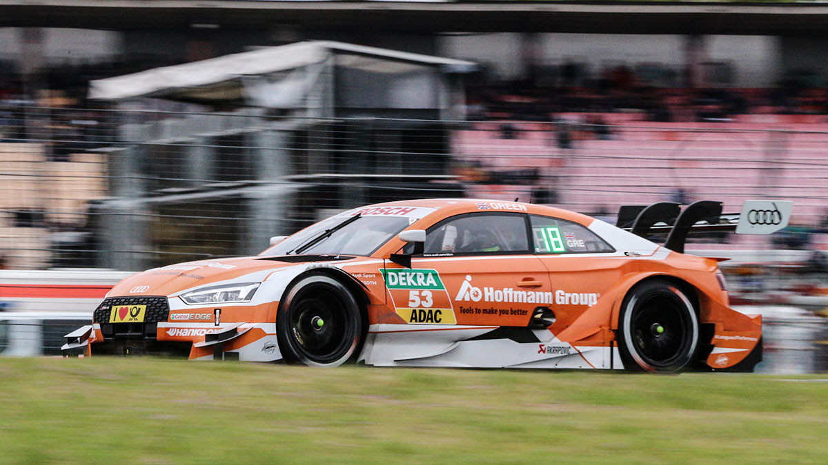 Jamie Green masters the rain to victory in Hockenheim race two ...