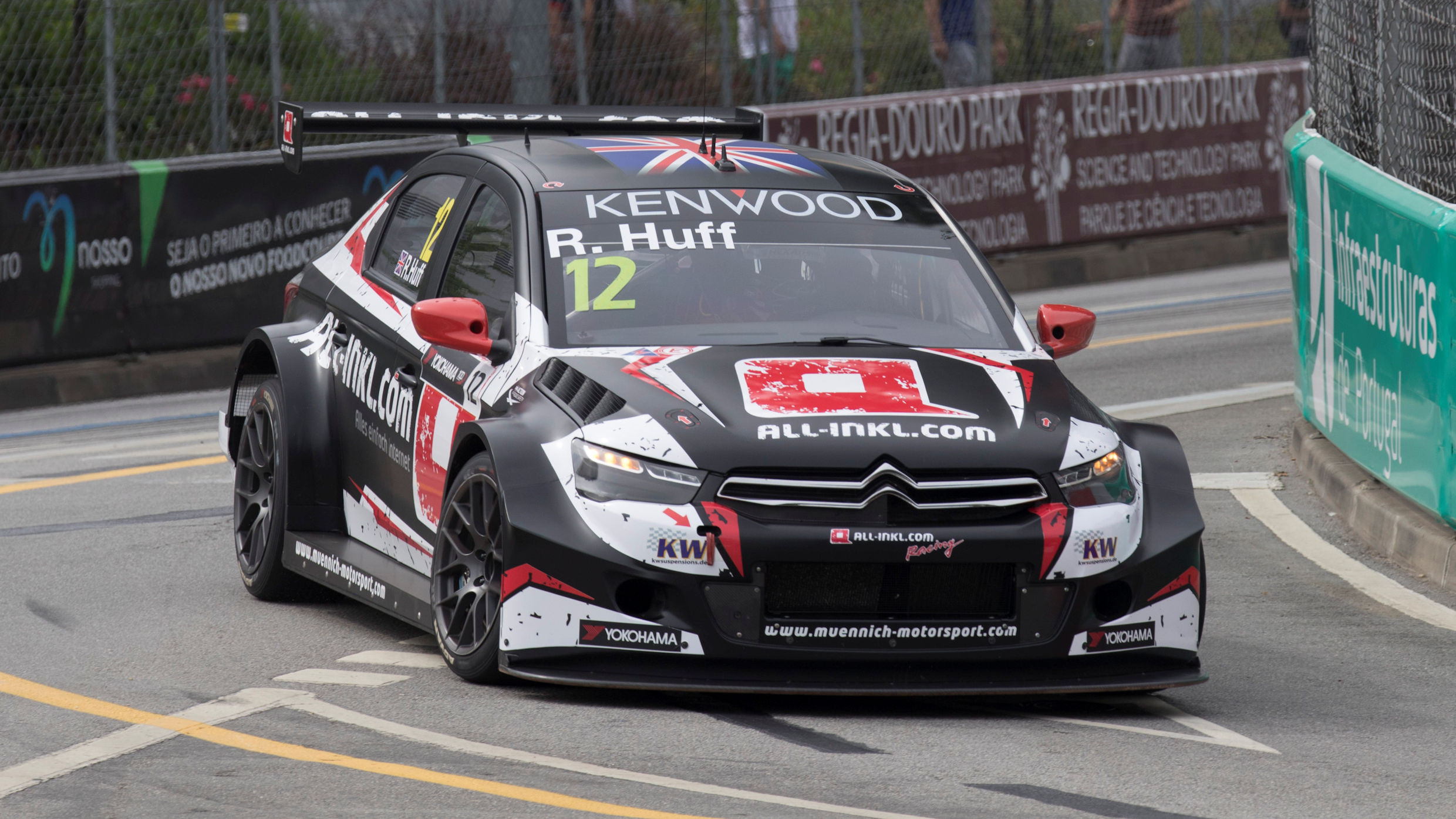 Rob Huff happy with front row in Portugal after near-perfect lap ...