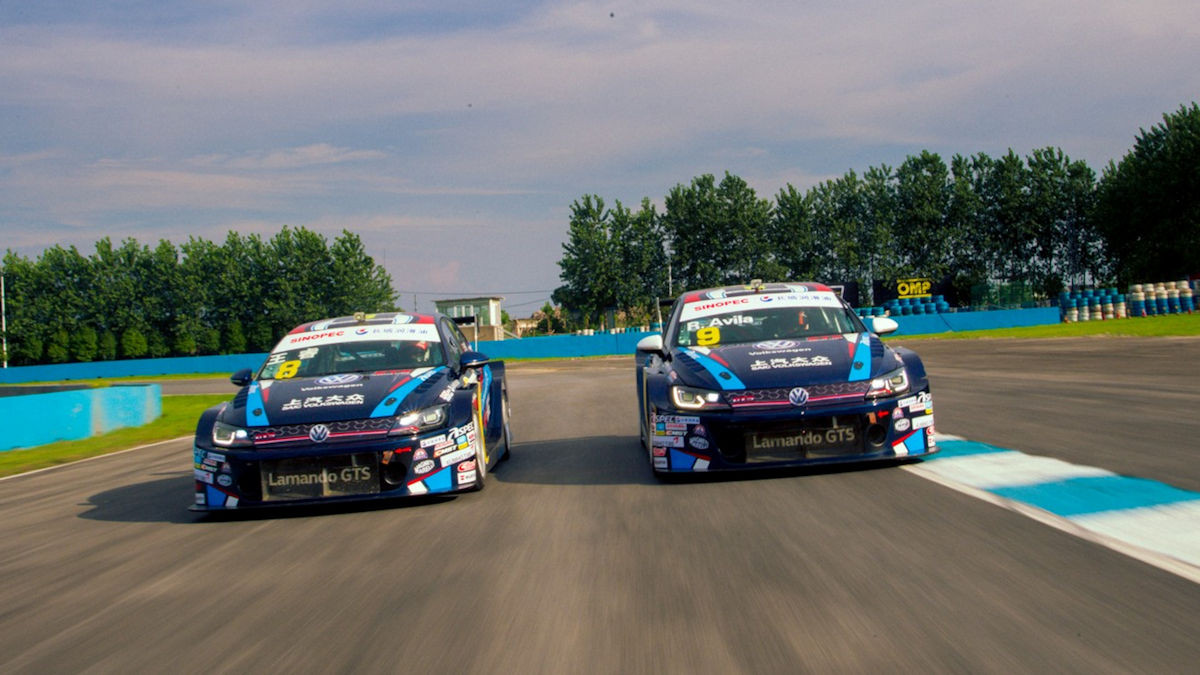 Zheng Zhen Dong leads Volkswagen 1-2 in Shanghai qualifying ...