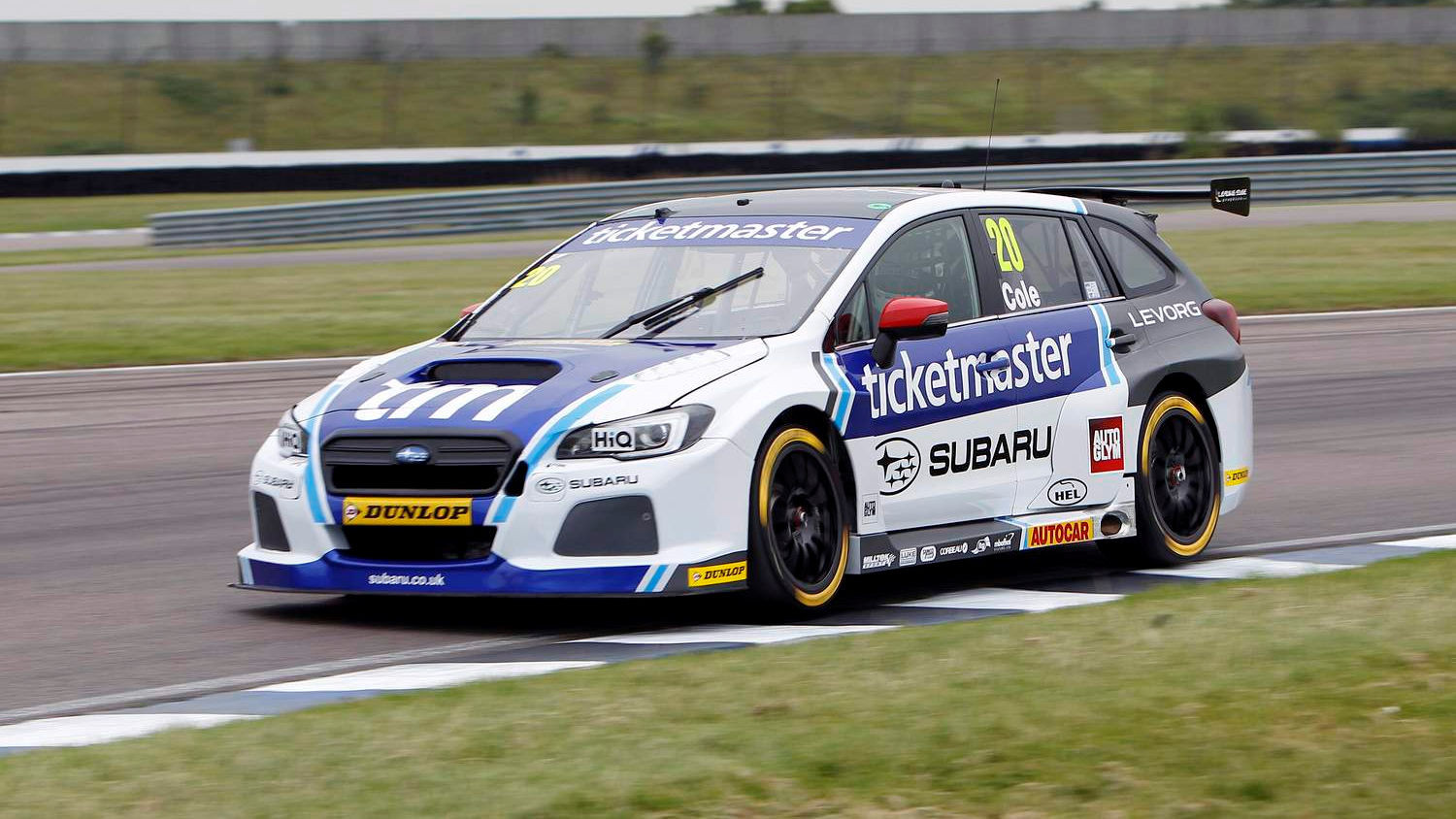 James Cole leads Subaru 1-2 in Rockingham Race 1 – TouringCarTimes