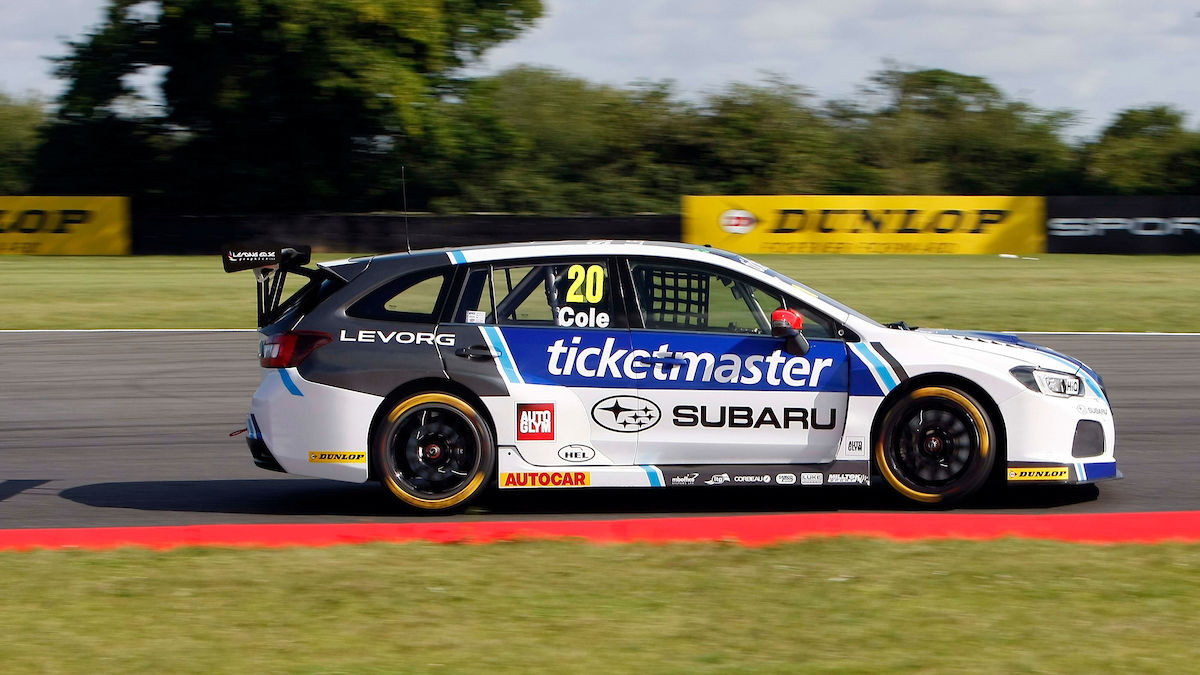 James Cole claims his first BTCC pole position at Rockingham ...