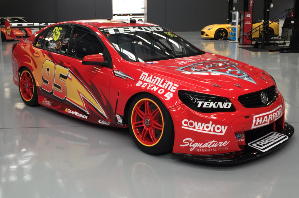 Lightning McQueen livery for Will Davison in Sydney – TouringCarTimes