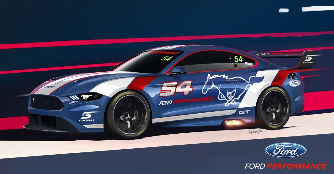 Ford reveal first preview of Mustang in Supercars specification ...