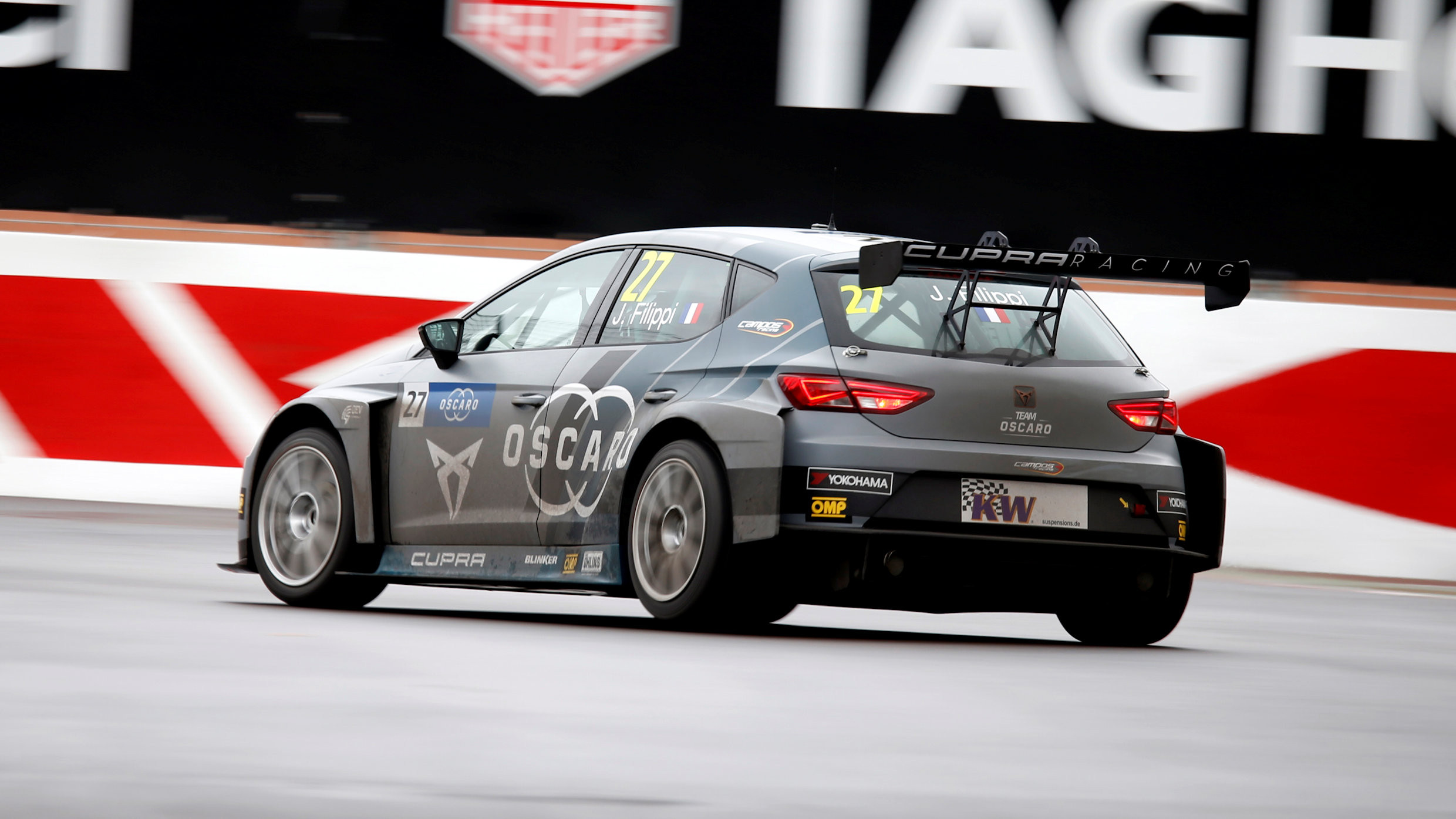 John Filippi receives a 30-second penalty for Race 2 clash with ...