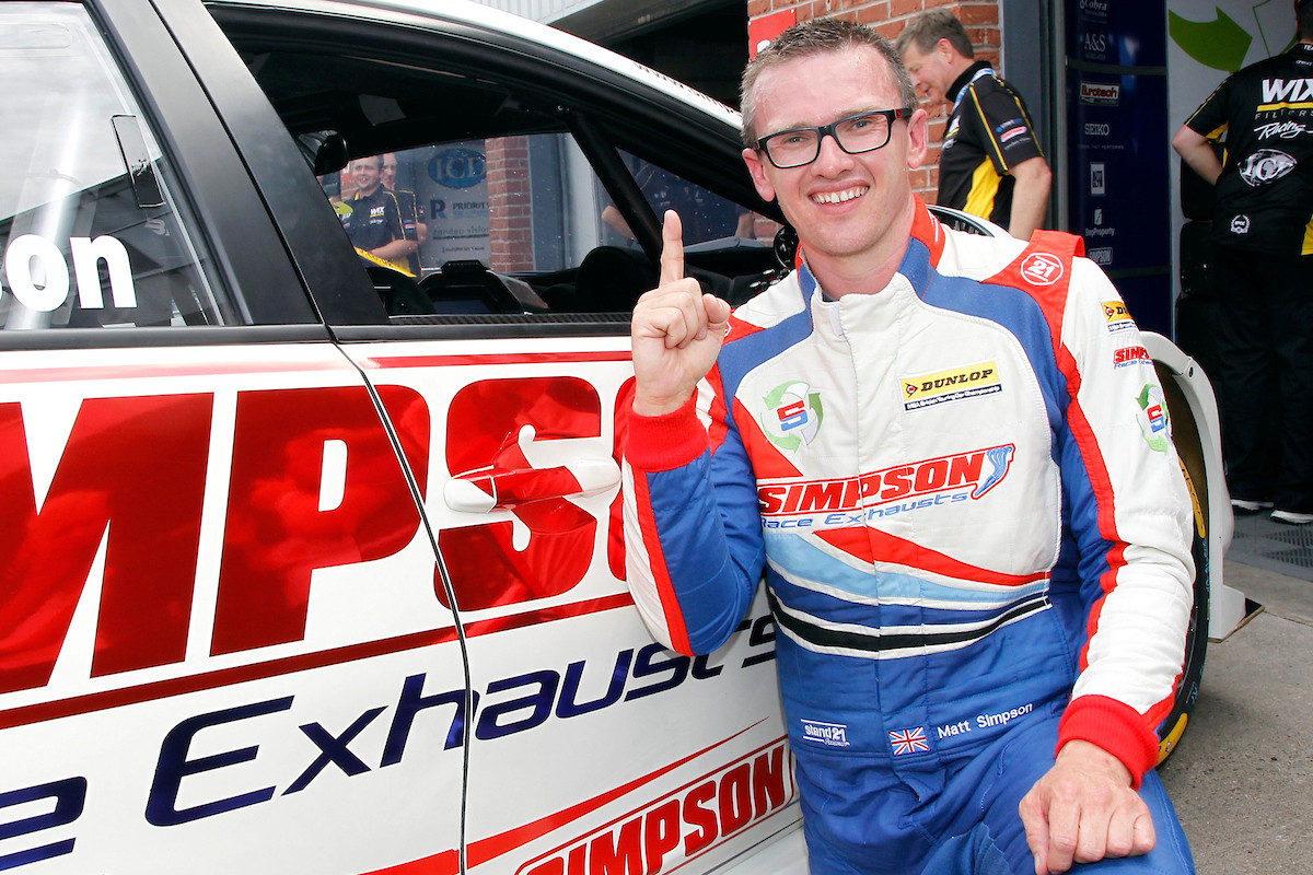 Matt Simpson “over the moon” with stunning Oulton Park pole ...