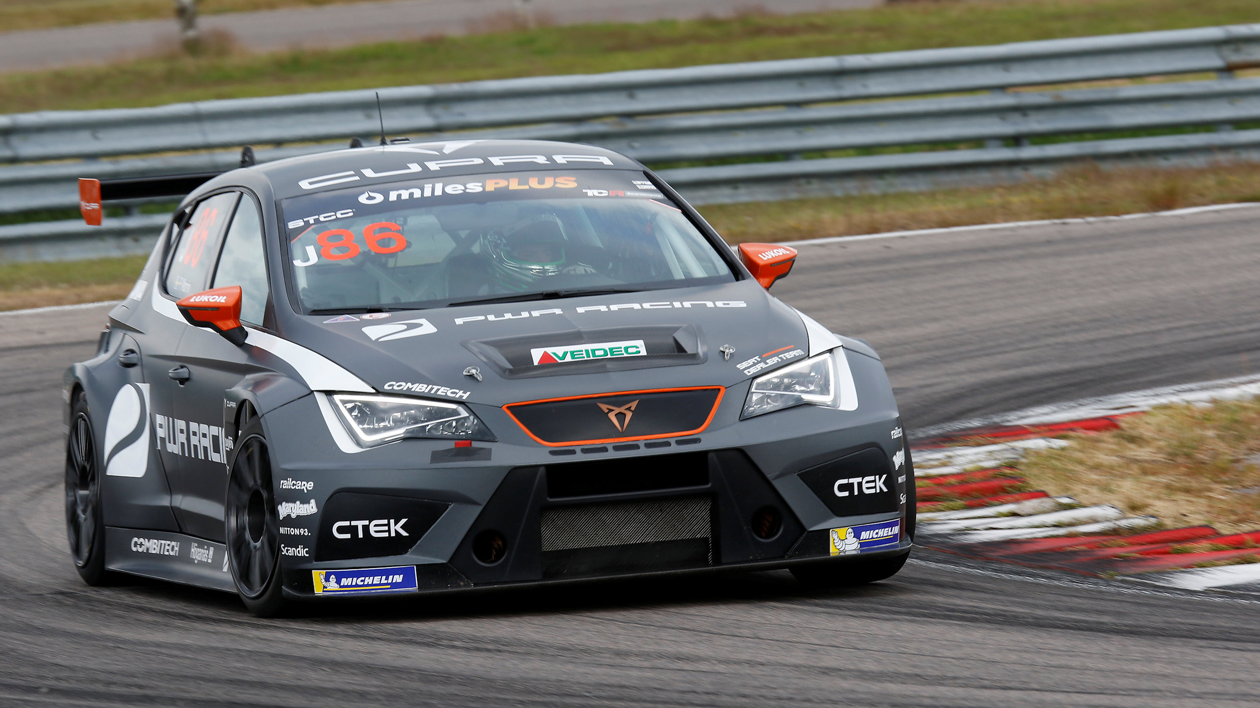 Philip Morin leads a PWR Racing Cupra 1-2-3 in Anderstorp Race 1 ...