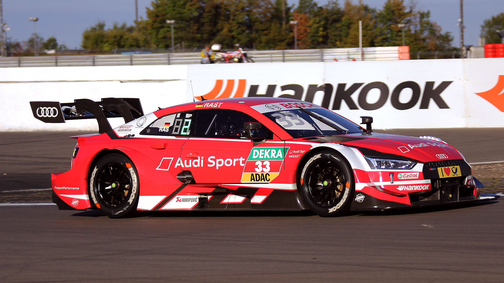 René Rast fastest in second free practice at the Nürburgring ...