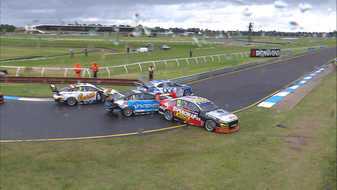 Aaren Russell and Nissan win rain-hit first Sandown 500 qualifying race ...