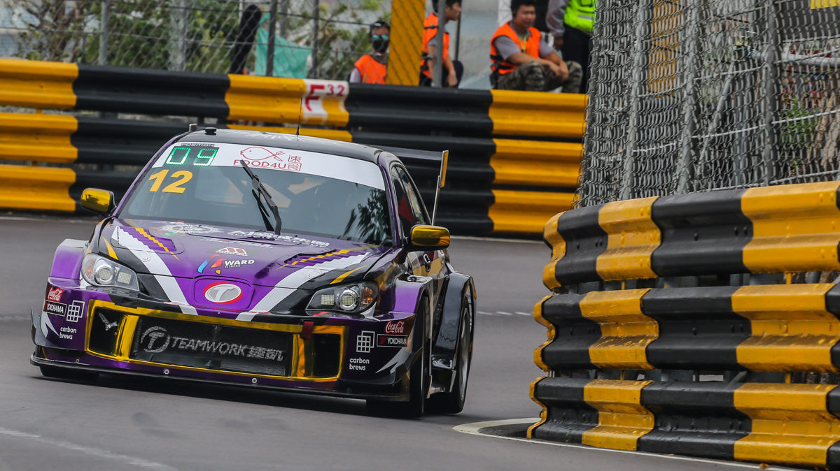 Sunny Wong takes pole position for the Macau Touring Car Cup race ...