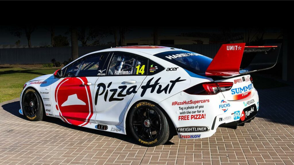 Brad Jones Racing unveils Pizza Hut livery for Todd Hazelwood ...