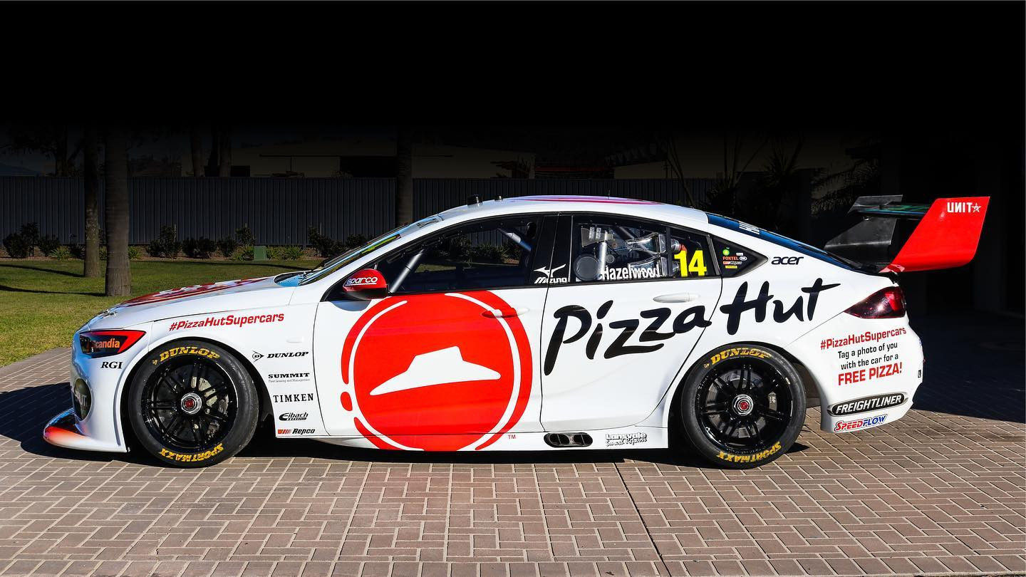 Brad Jones Racing unveils Pizza Hut livery for Todd Hazelwood ...