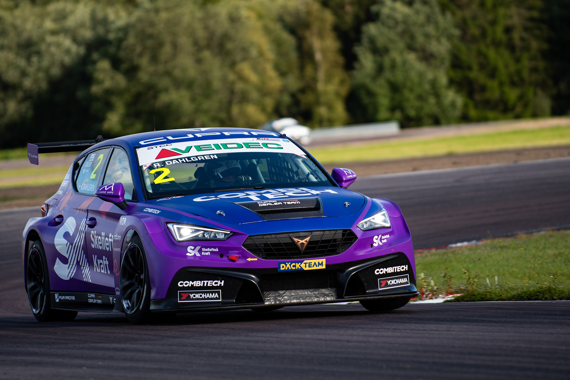 Robert Dahlgren keeps 100% pole run with Gelleråsen qualifying lap ...