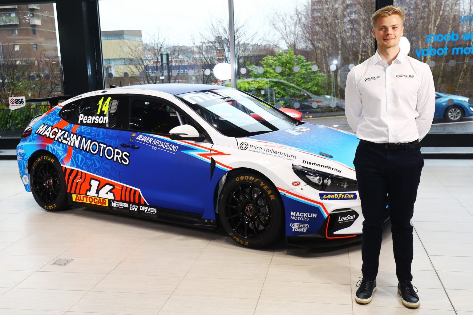 EXCELR8 reveals Ronan Pearson livery for debut campaign – TouringCarTimes