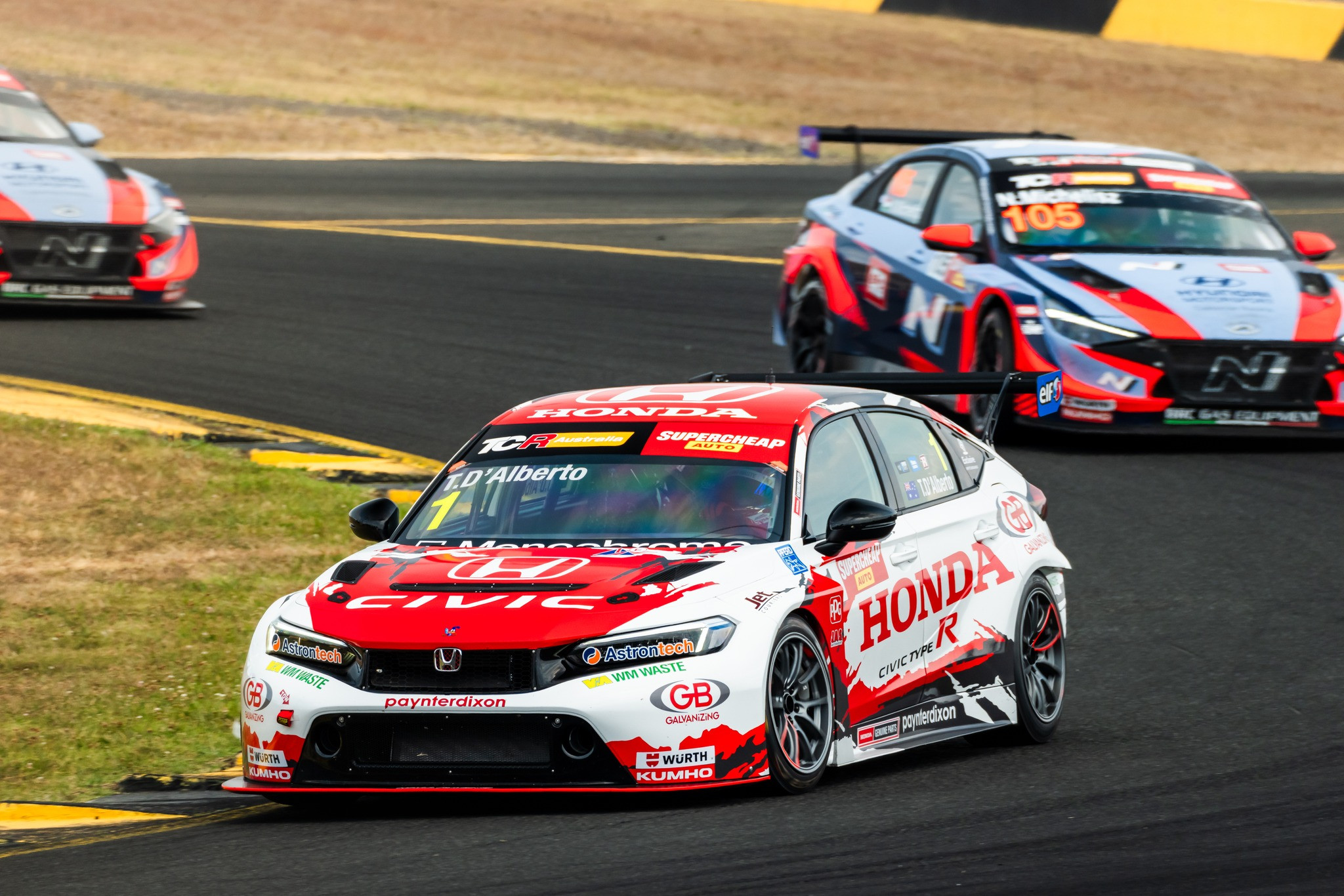 Tony D’Alberto heads Santiago Urrutia in red-flagged first Bathurst ...
