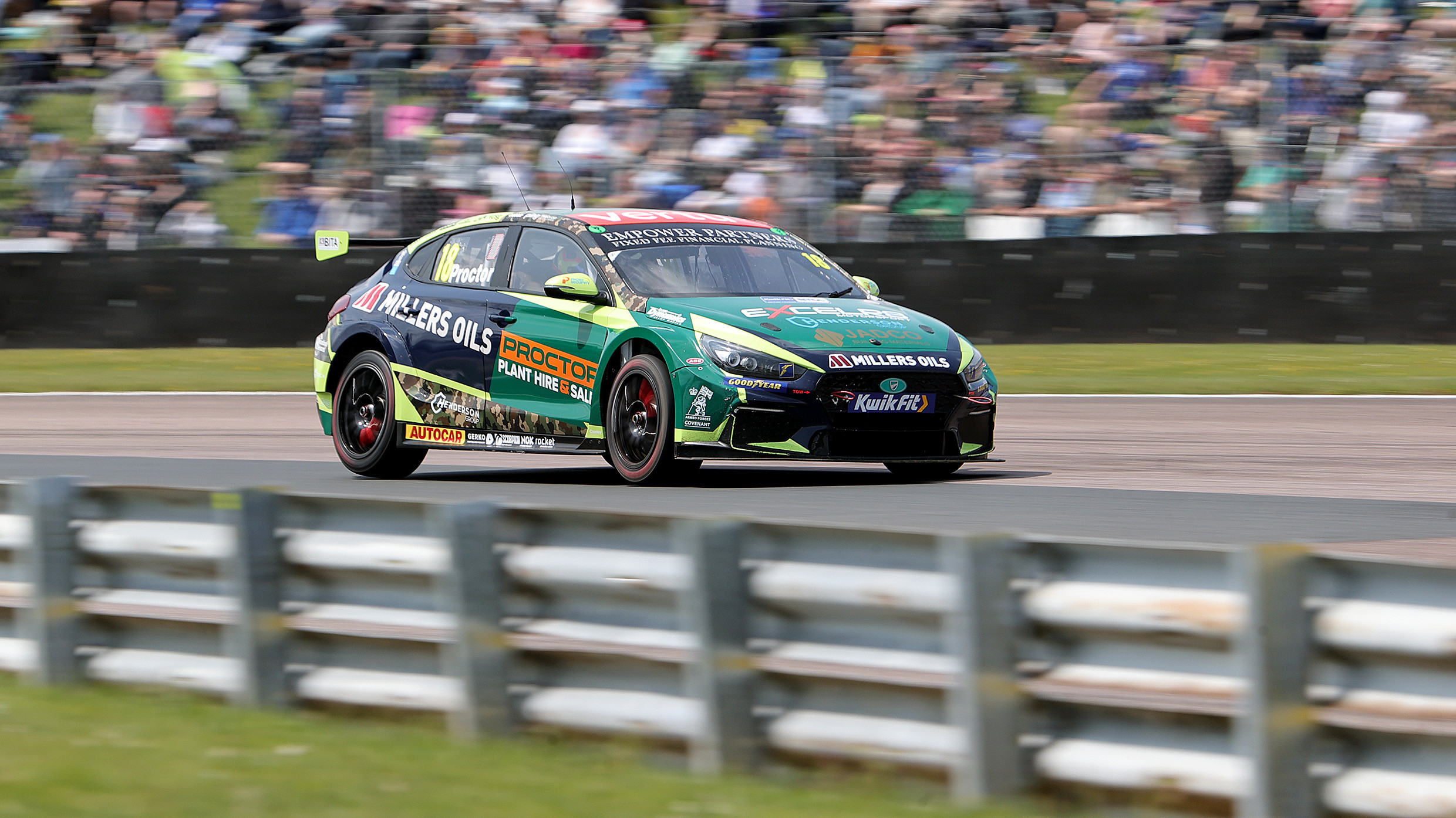 Senna Proctor excited to build on strong return to BTCC action – TouringCarTimes