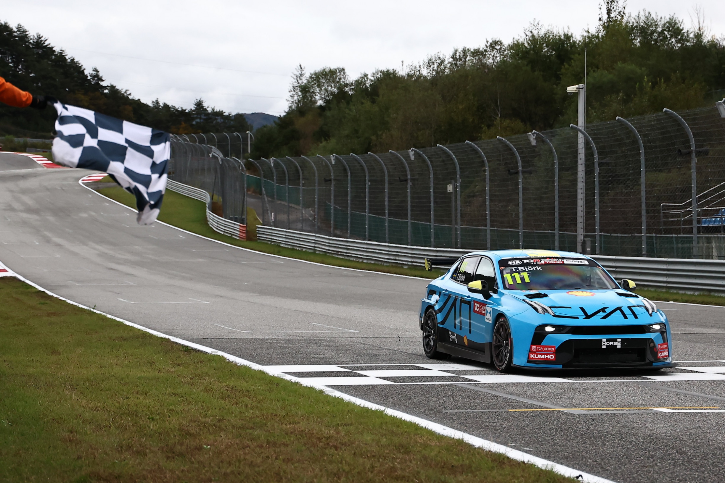 Thed Björk leads Lynk & Co Cyan Racing 1-2 in Inje Speedium finale ...
